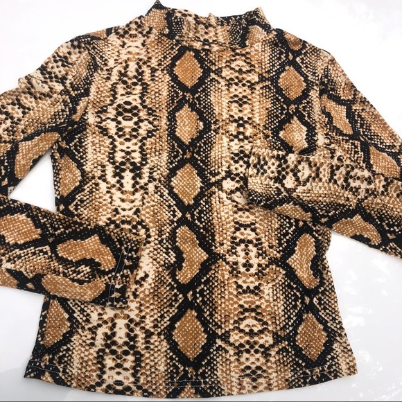 SHEIN | Tops | Snakeskin Top From Shein | Poshmark